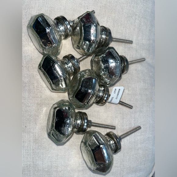 Anthropologie | Other | Anthropologie Pewter Mercury Glass Knob Knobs Drawer Dresser Drawers ...